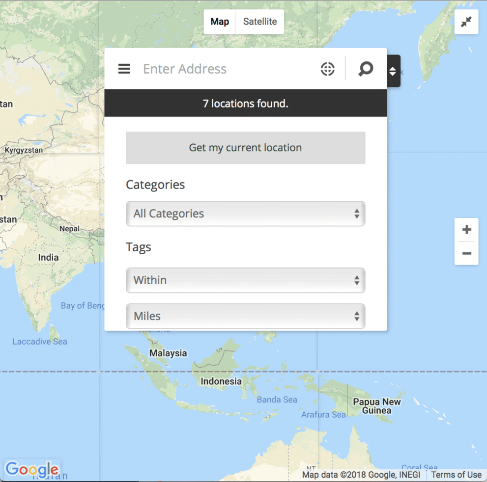 Global Maps • GEO my WP