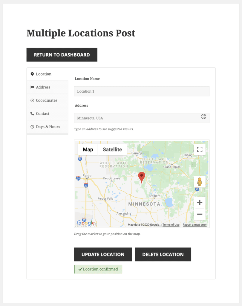 Multiple Locations • GEO my WP