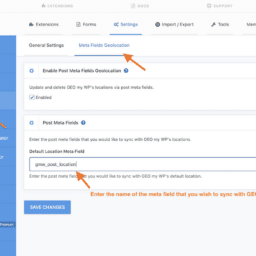 WordPress Meta Fields Geolocation – Sync & Automate Locations • GEO my WP
